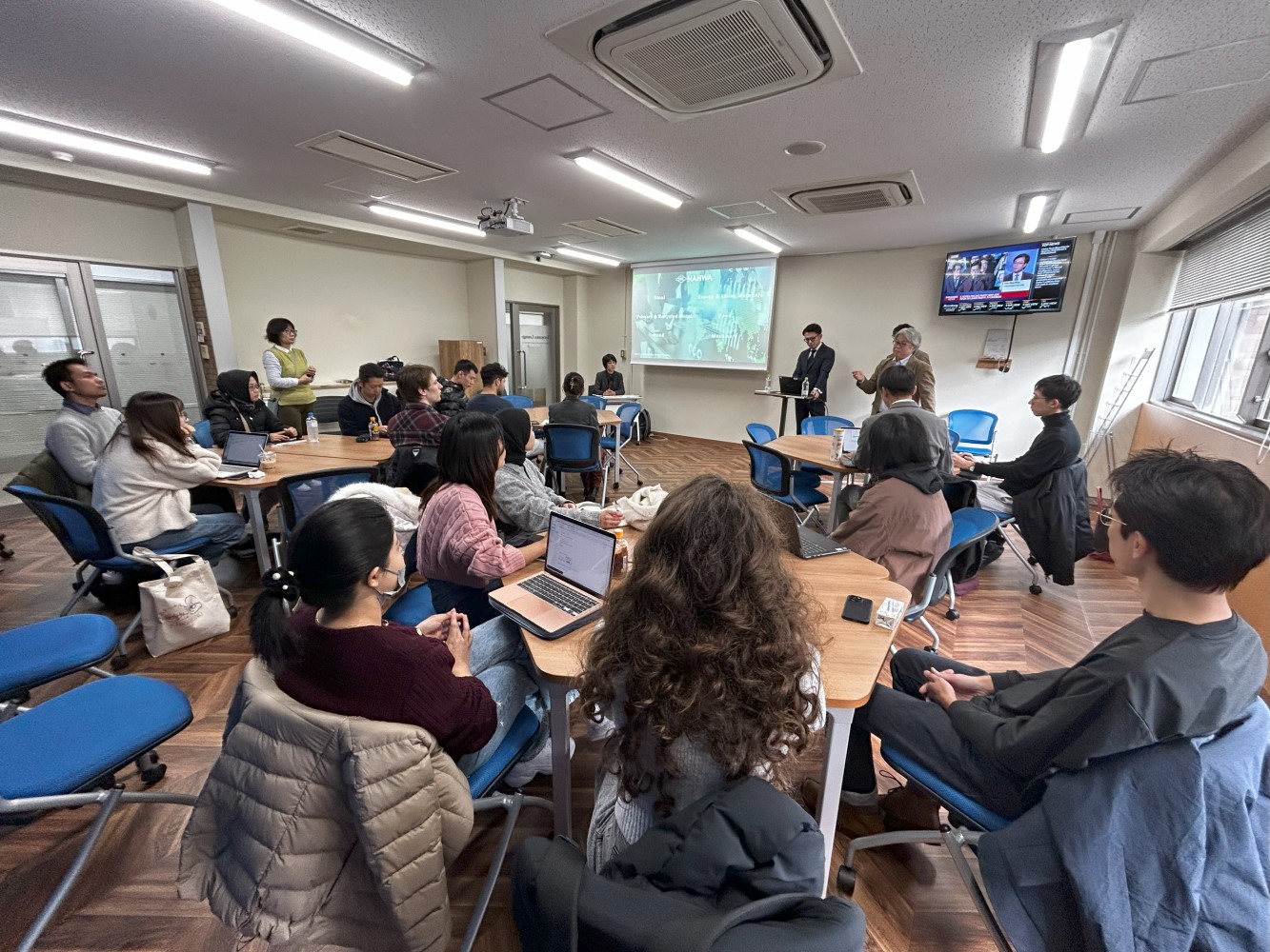 Career Development Group at Hanwa Co., Ltd. visit to discuss their ...